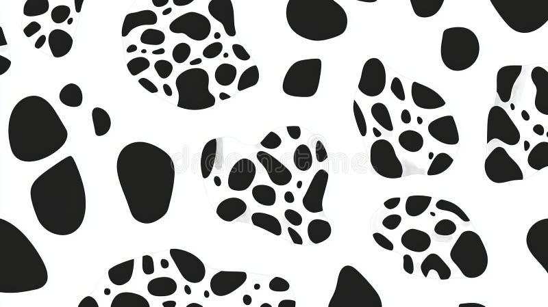 This is an Abstract Modern Simple Minimalistic Cheetah Skin Pattern ...