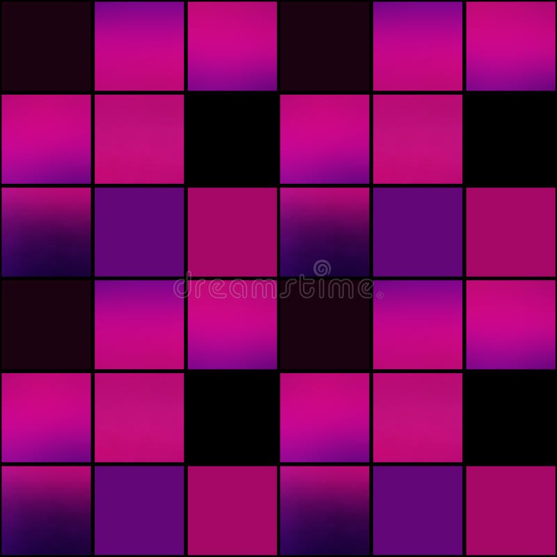 Abstract Modern Squares Seamless Pattern Texture on Retro Background ...