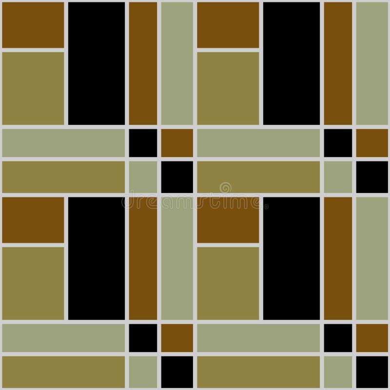 Abstract Modern Squares Seamless Pattern Texture on Retro Background ...