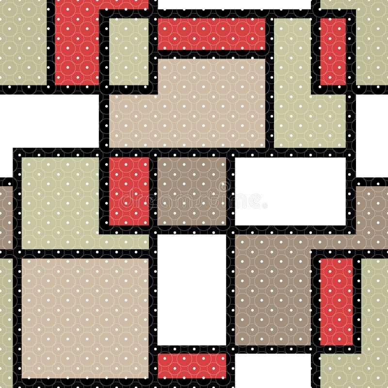 Abstract Modern Squares Seamless Pattern Texture Retro Background Stock ...