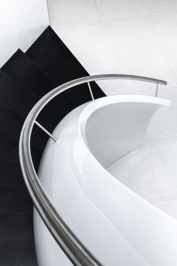 Abstract modern stairs stock image. Image of architecture - 116942273