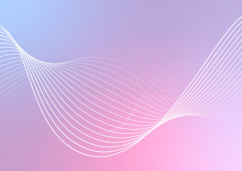 Abstract Modern Style Dynamic Line Wave Presentation Colorful Vivid ...