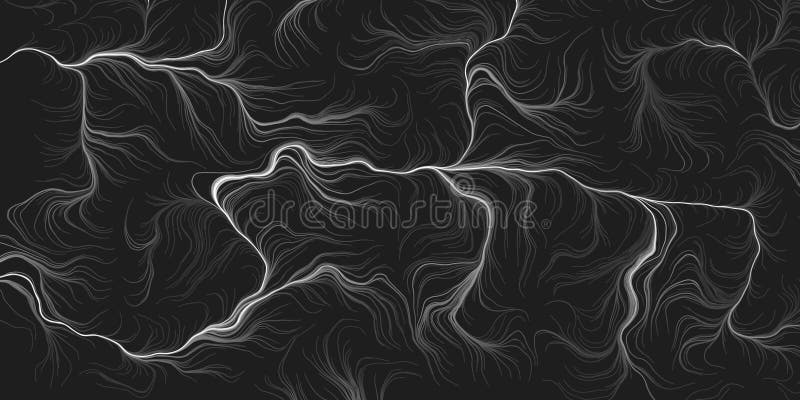 Abstract Modern Style Geometric Background Design, Black and White Lit ...