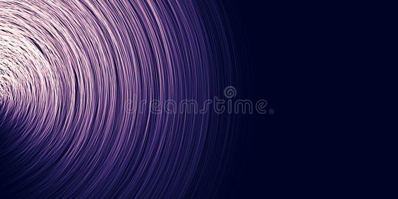 Abstract Modern Style Lit Concentric Circles Pattern Background ...