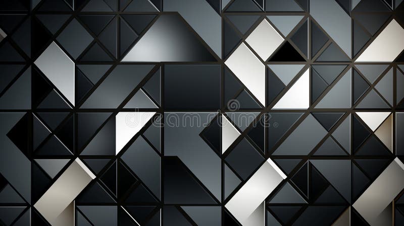 Abstract Modern Stylish Black and White Background for Design Stock ...
