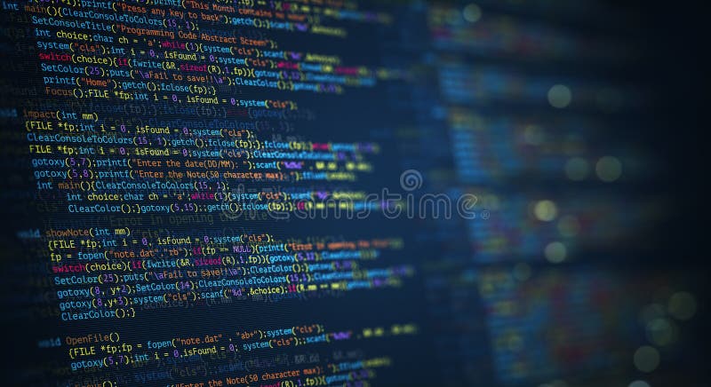 Abstract Modern Tech of Programming Code Screen Developer Stock Photo ... Abstract Modern Tech of Programming Code Screen Developer Stock Photo ...