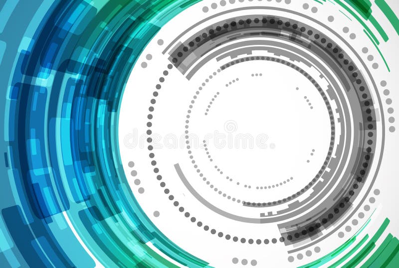 Abstract Modern Technology Background. Stock Vector - Illustration of ...