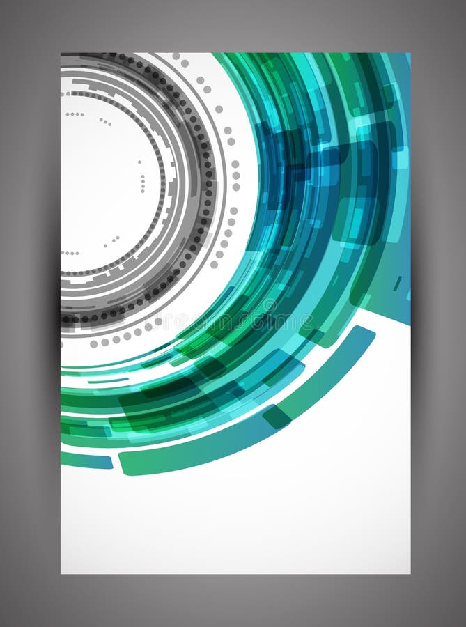 Abstract Modern Technology Background. Stock Vector - Illustration of ...