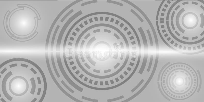Abstract Modern Technology Circles Vector Background. Stock ... Abstract Modern Technology Circles Vector Background. Stock ...