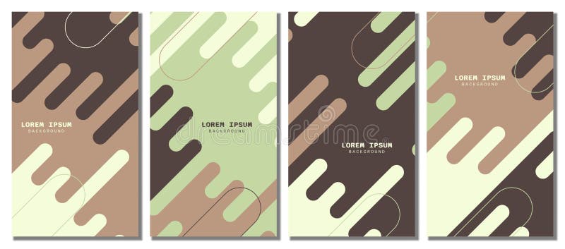 Abstract Modern Template Set Background. Abstract Background Stock ...