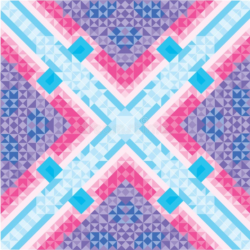 Abstract, Modern Texture for Objects. Basic Blue and Pink Colors Stock ...