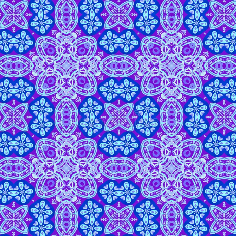 Abstract, Modern Texture for Objects. Basic Blue and Violet Colors ...