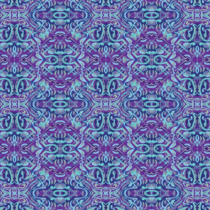 Abstract, Modern Texture for Objects. Basic Blue and Violet Colors ...