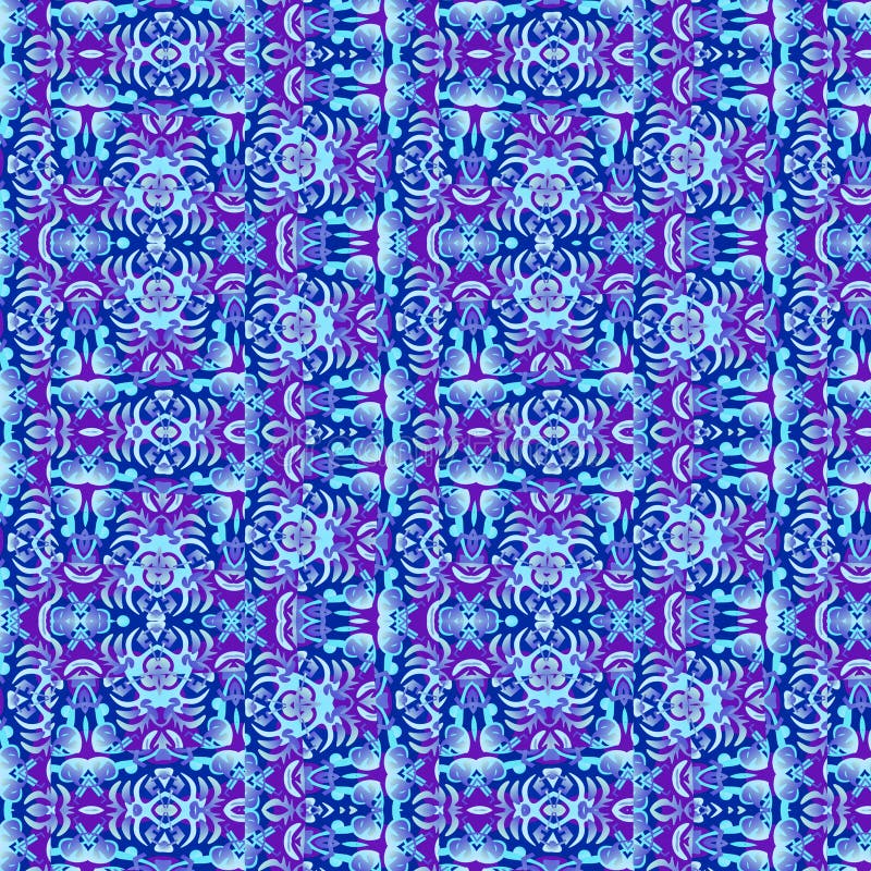 Abstract, Modern Texture for Objects. Basic Blue and Violet Colors ...