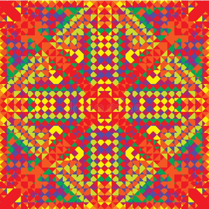 Abstract, Modern Texture for Objects. Basic Red and Yellow Colors Stock ...