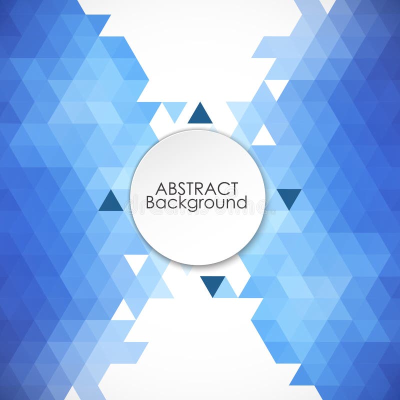 Modern Triangle Digital - Vector Background. Stock Vector - Illustration of geometry, abstract ...