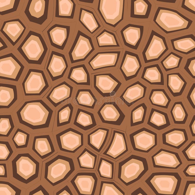 Abstract Modern Turtle Shell Seamless Pattern. Animals Trendy ...