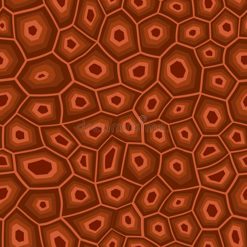 Abstract Modern Turtle Shell Seamless Pattern. Animals Trendy ...