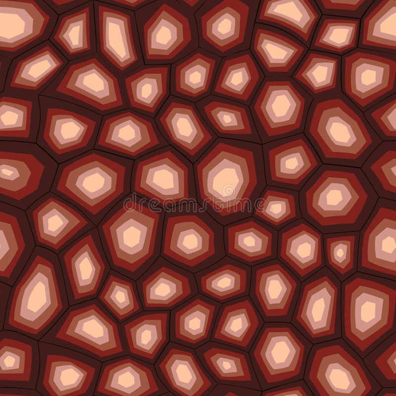 Abstract Modern Turtle Shell Seamless Pattern. Animals Trendy ...