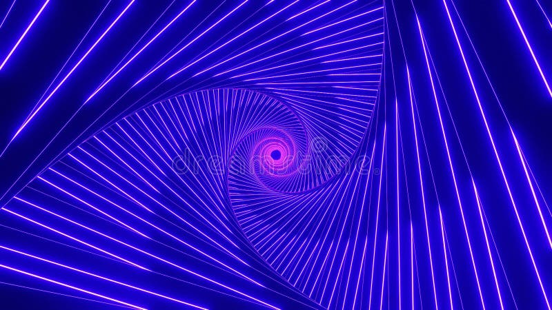 Modern Loop Animation Neon Glow Lines in the Form of Web or Net Move ...