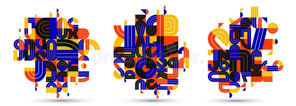 Modular Pattern Designs Stock Illustrations – 711 Modular Pattern ...