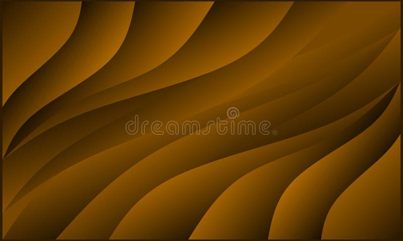 Abstract Modern Wave Graphic Background, Brown Background Vector ...