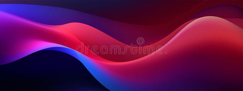 Abstract Modern Wavy Background with Vibrant Gradient Colors for ...