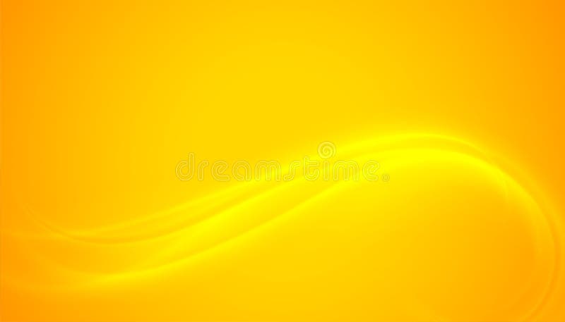 Abstract and Modern Wavy Streak Yellow Background Design Stock Vector ...