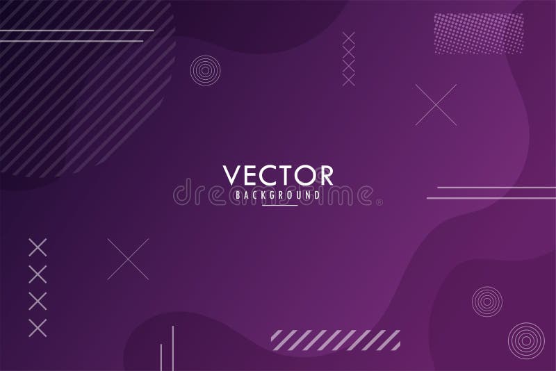 Abstract Modern Web Background Wallpaper. Purple, Violet Wavy Shape ...