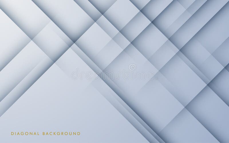 Abstract Modern White Gray Diagonal Stripe with Shadow and Light ...