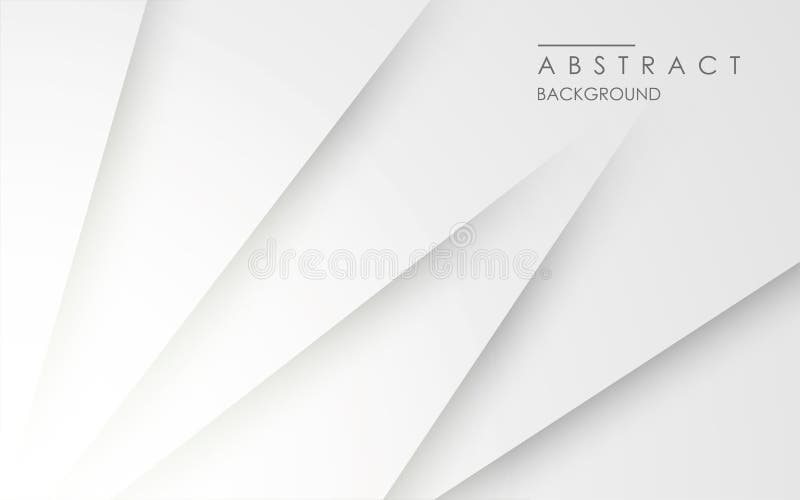 Abstract Modern White Gray Diagonal Stripe with Shadow and Light Background. Stock Vector ...