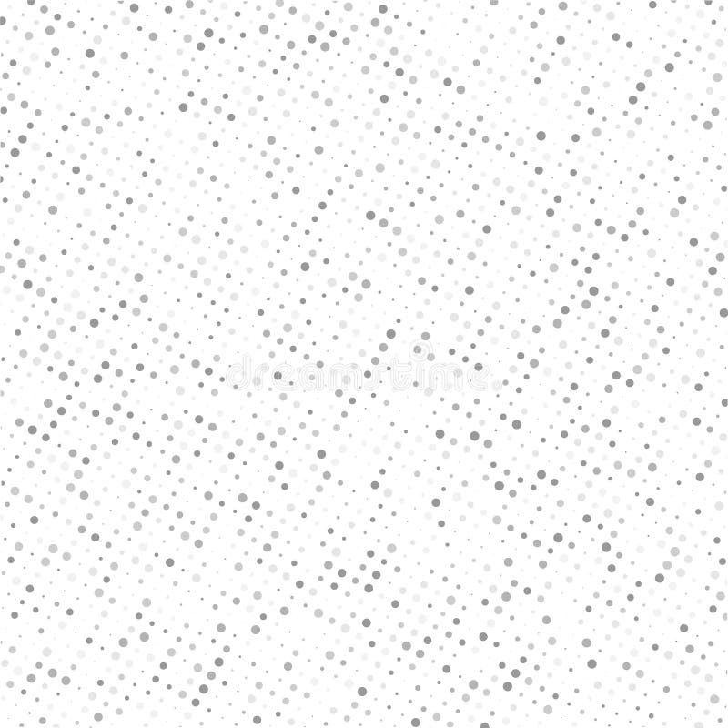 Grey Halftone Pattern. Dotted Background Stock Illustration ...