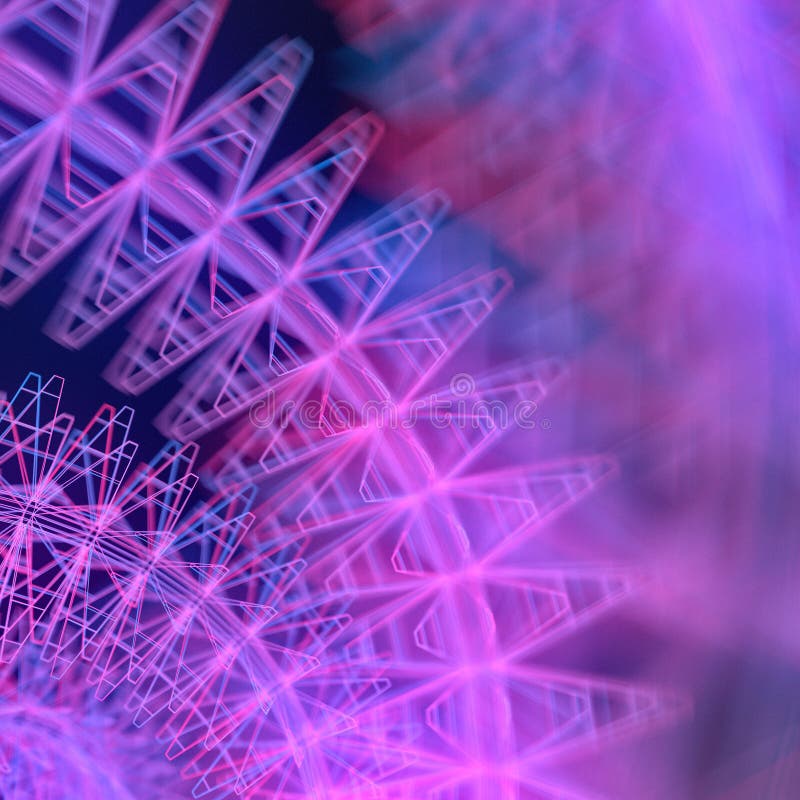 Abstract Modern Wire Out of Focus Background 3d Rendering Stock ...