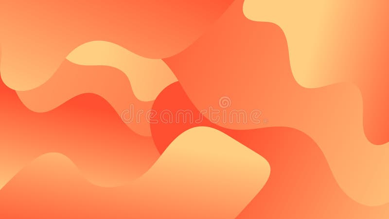 Abstract Modern Yellow and Orange Gradient Background Illustration ...