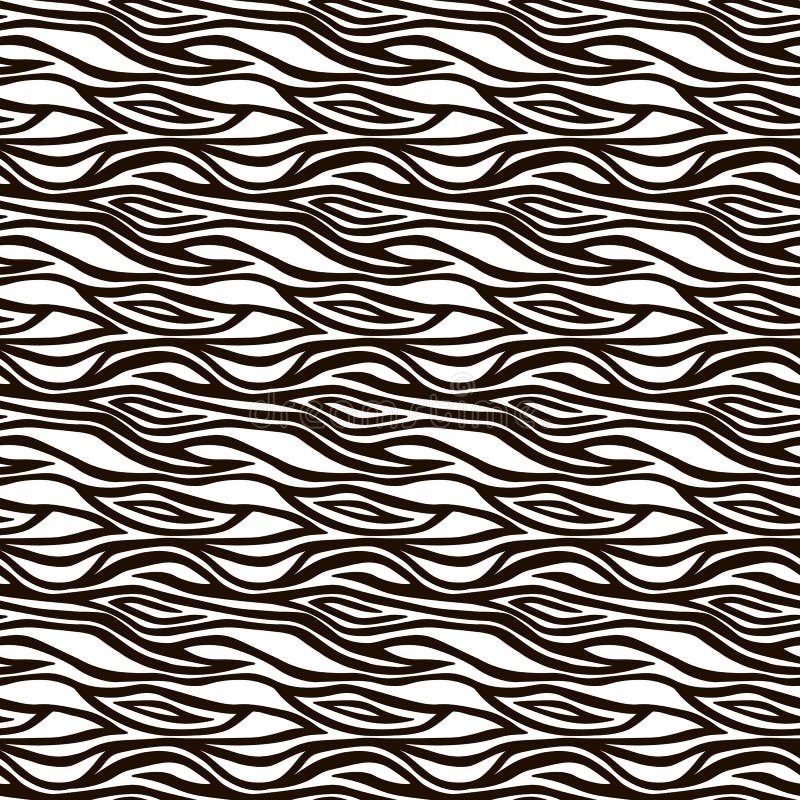 Abstract Modern Zebra Seamless Pattern. Animals Trendy Background Stock ...