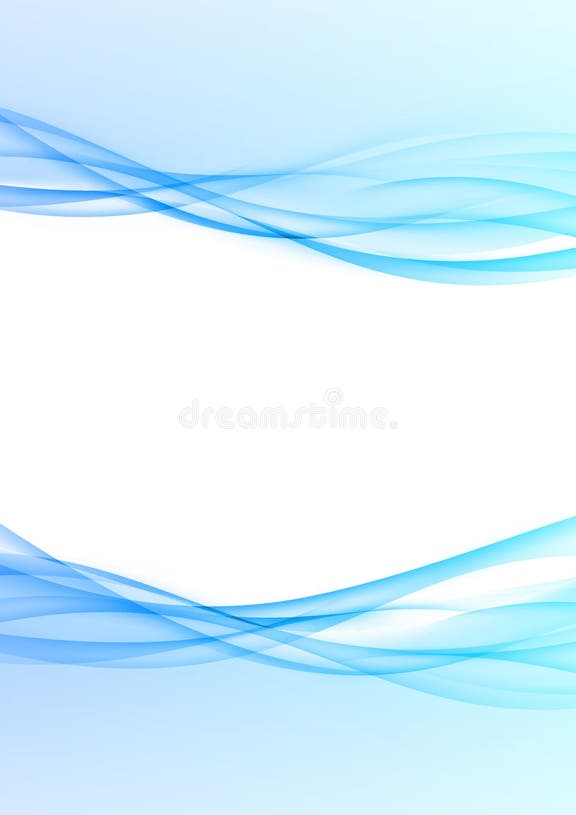 Abstract Modernistic Tech Swoosh Wave Layout Stock Vector ...