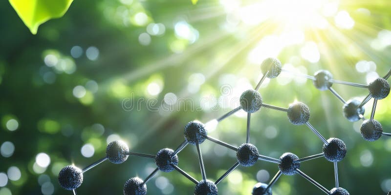 Abstract Molecular Structure Nature Background High Quality Image Stock ...