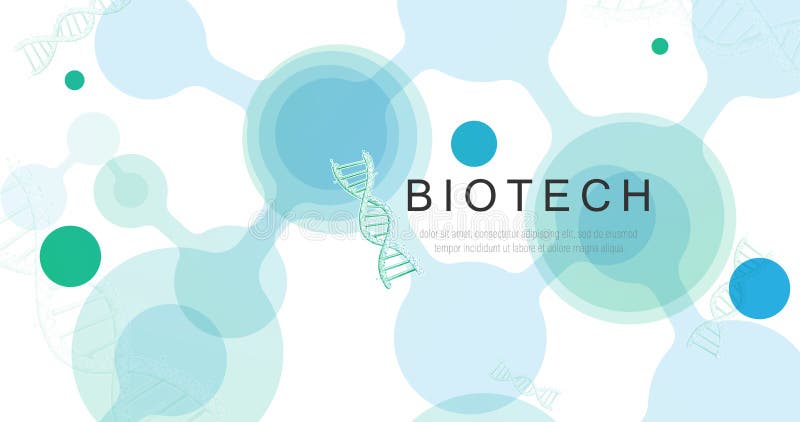 Abstract Molecular Structures Background. Science, Technology ...