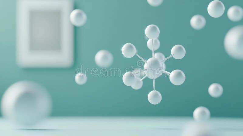 Abstract Molecule Structure, Science, Medical Background Design Stock ...
