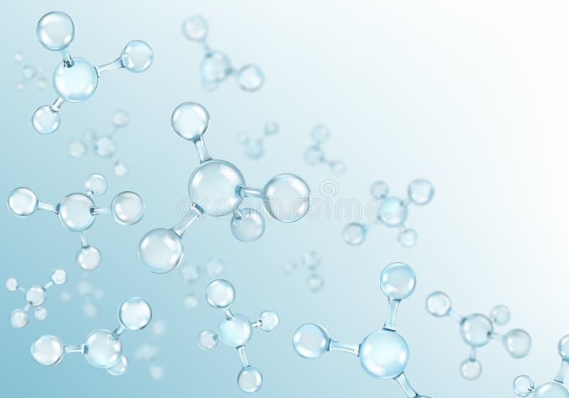 Abstract.molecules Design. Atoms. Medical or Science Background ...