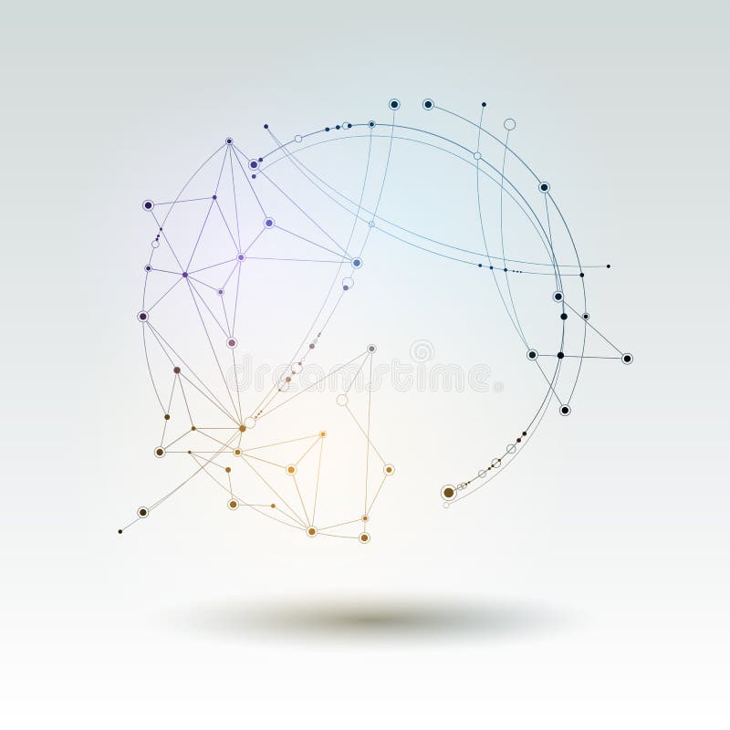 Molecules with Line, Node, Geometric, Low Poly, Polygon and Triangle ... Molecules with Line, Node, Geometric, Low Poly, Polygon and Triangle ...