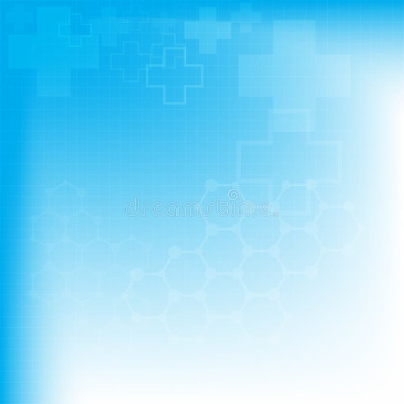 Abstract Molecules Medical Background, Stock Illustration ...