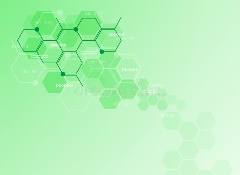 Abstract Molecules Medical Background Stock Vector - Illustration of ...