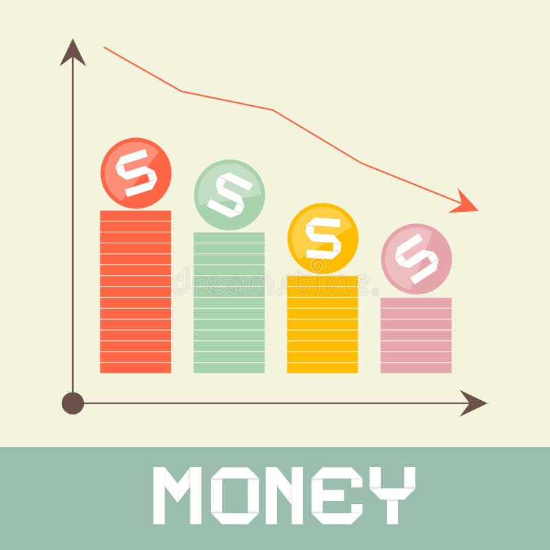 Success Graph Vector Illustration Stock Vector - Illustration of ...