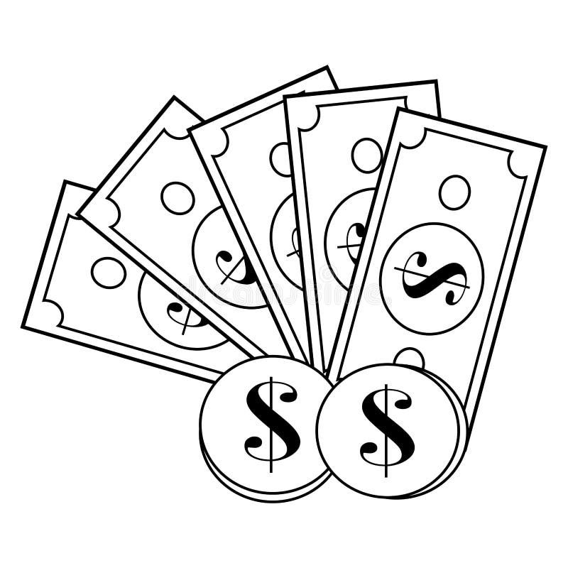 Abstract money object stock vector. Illustration of money - 109520396