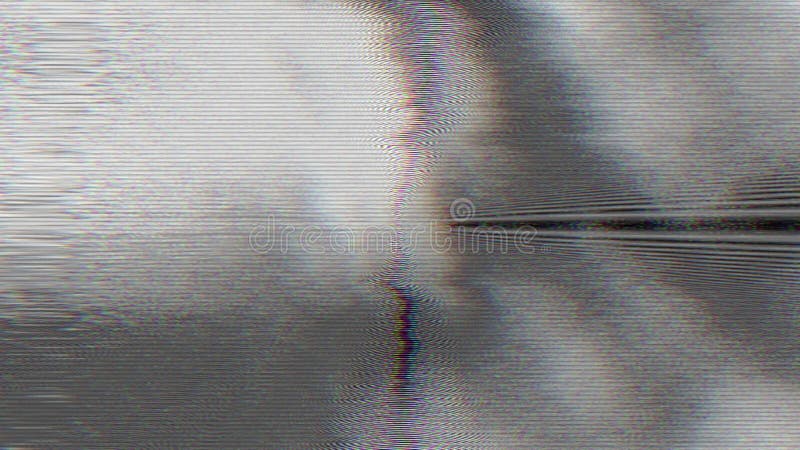 Abstract Monochromatic Glitch Effect with Textured Layers. Stock Video ...