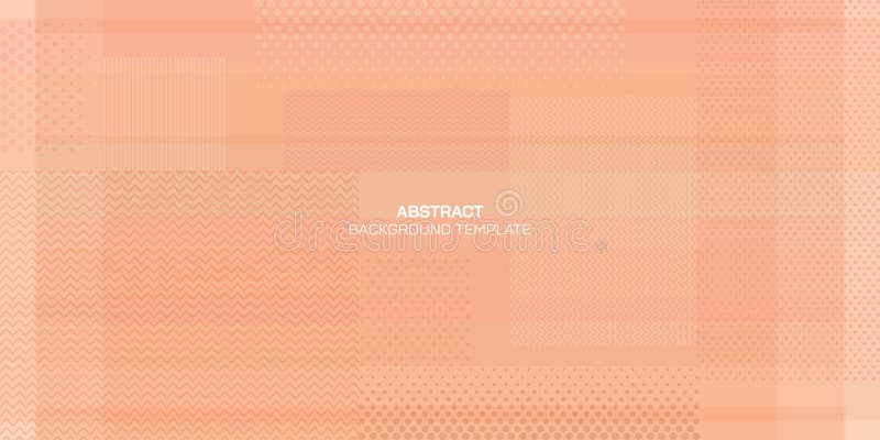 Abstract Monochromatic of Peach Tones, Pink and Beige Rectangular ...