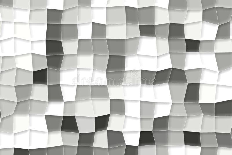 Grayscale Monochrome Tribal Geometric Pattern Stock Vector ...