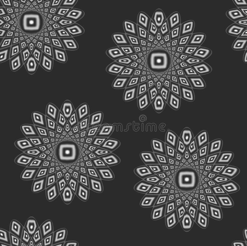 Abstract Monochrome Background Stock Illustration - Illustration of ...