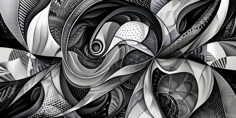 Abstract Monochrome Color Design Express and Emphasize Natural Texture ...